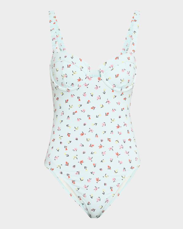 Hermoza Marisa Belted One Piece Swimsuit Neiman Marcus