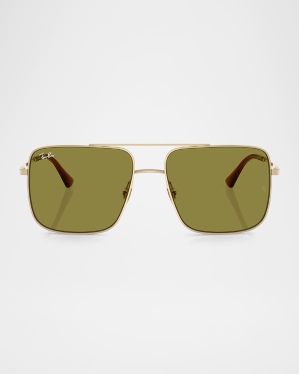 Ray-Ban Men's RB3758 Square Sunglasses, 56mm | Neiman Marcus