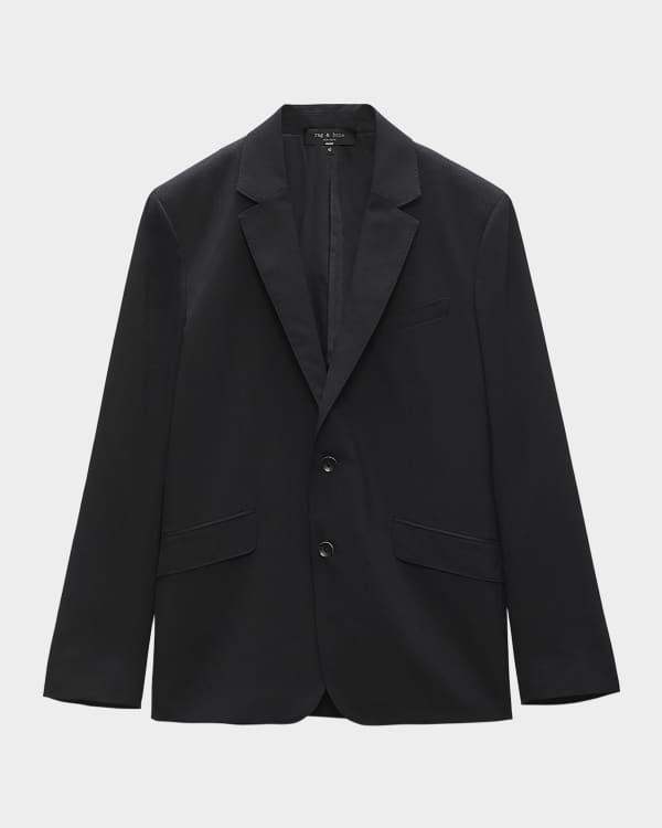 Helmut Lang Men's Classic Linen-Blend Blazer | Neiman Marcus