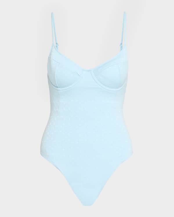 Norma Kamali Marissa Scoop-Neck One-Piece Swimsuit | Neiman Marcus