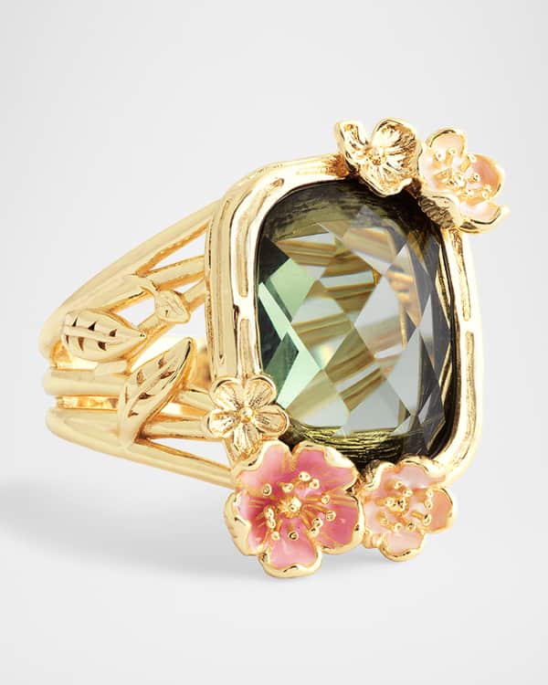 SWAROVSKI Lucent Crystallized Statement Ring | Neiman Marcus