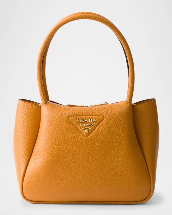 Coperni Denim Ring Pouch Top-Handle Bag | Neiman Marcus