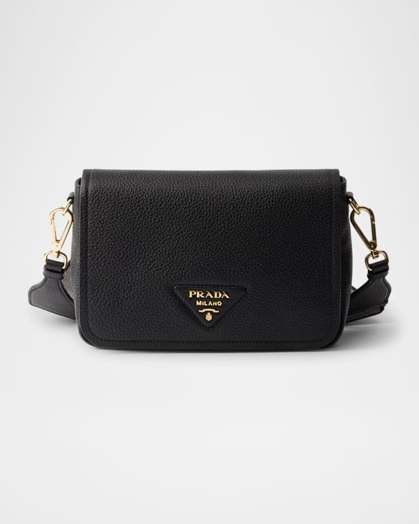 Jil Sander Small Envelope Flap Leather Shoulder Bag | Neiman Marcus