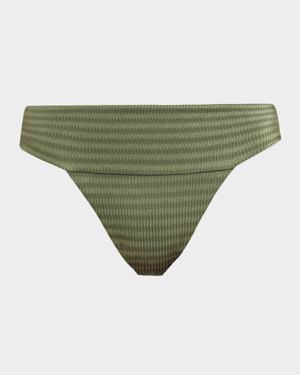 Seafolly Ciao Bella High-Waist Bikini Bottoms | Neiman Marcus