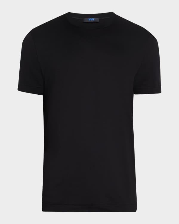 KNT Men's Cotton Crewneck T-Shirt | Neiman Marcus