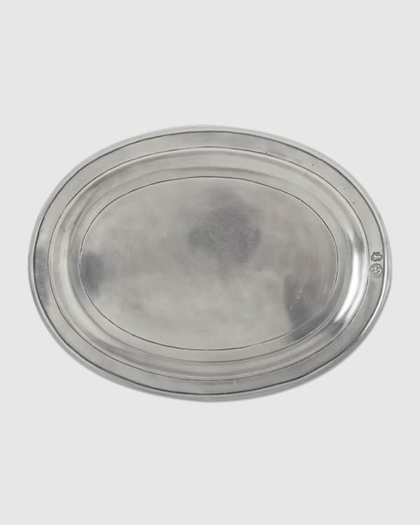 G G Collection Heritage Large Oval Tray | Neiman Marcus