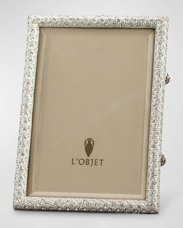 L'Objet Pave Platinum Picture Frame, 8" x 10" | Neiman Marcus
