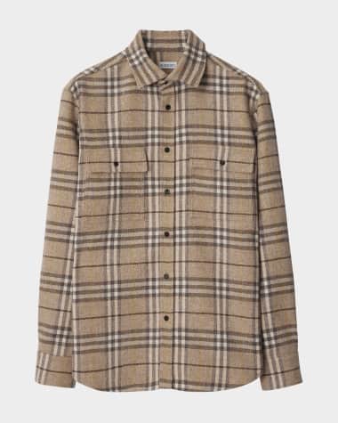 Burberry Men's Shirts | Neiman Marcus