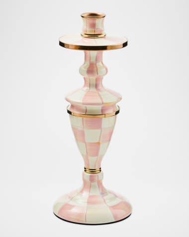 Mackenzie-Childs Candle Holders Rosy Check Collection | Neiman Marcus