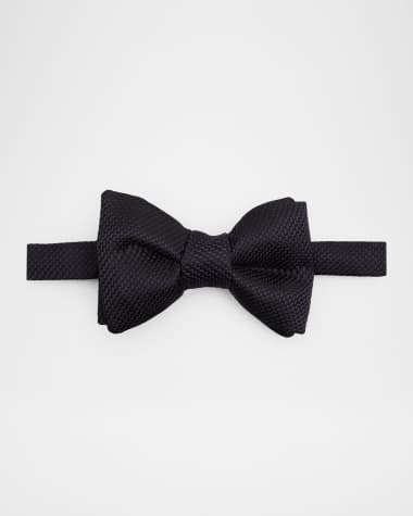 black bow tie