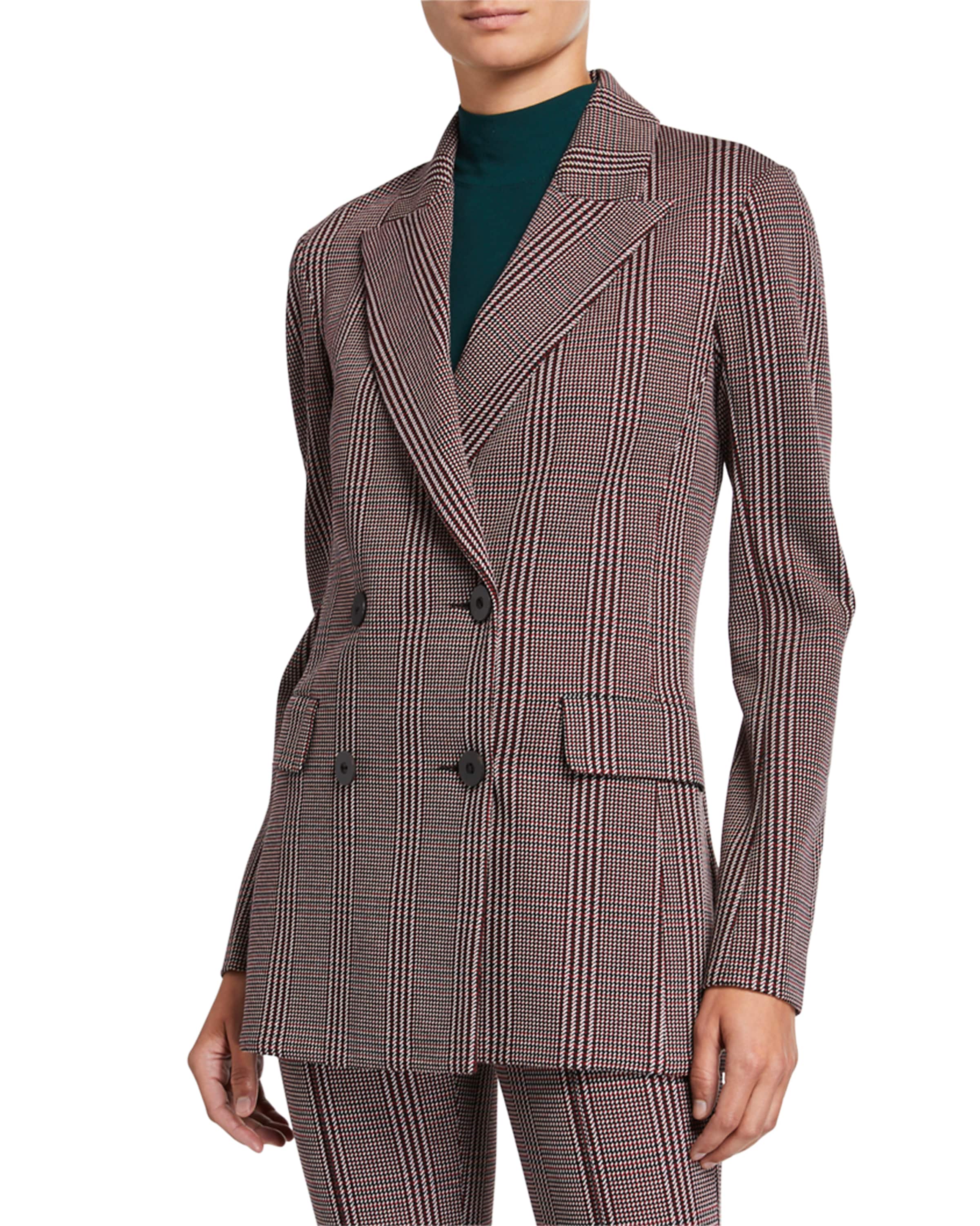 Rosetta Getty Double-Breasted Peak Lapel Jacket and Matching Items ...