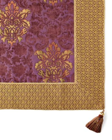 Royal Court Table Runner w/ Tassel Ends and Matching Items | Neiman Marcus