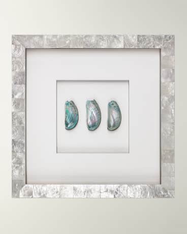 Abalone Shells in Capiz Shell Frame and Matching Items | Neiman Marcus