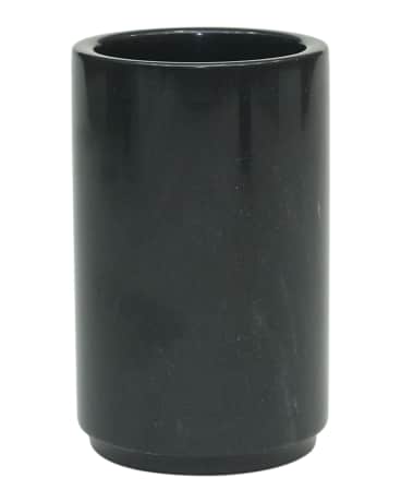 Eris Jet Black Marble Bath Accessories Collection | Neiman Marcus