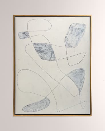 Scratch Loops Framed Wall Art Collection | Neiman Marcus