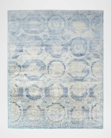 Venetian Blue Fine Rug | Neiman Marcus