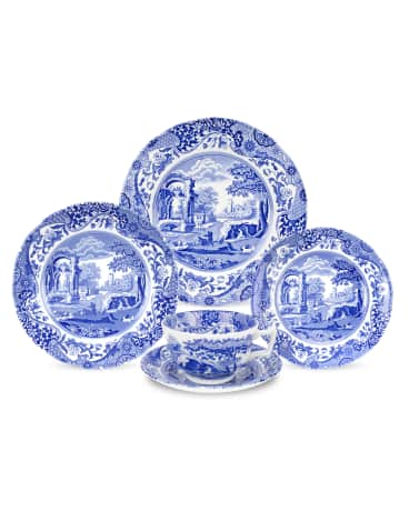 Blue Italian Dinnerware Collection | Neiman Marcus