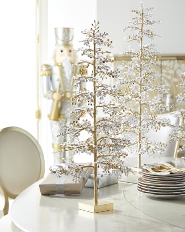 Silver and Gold Christmas Trees | Neiman Marcus