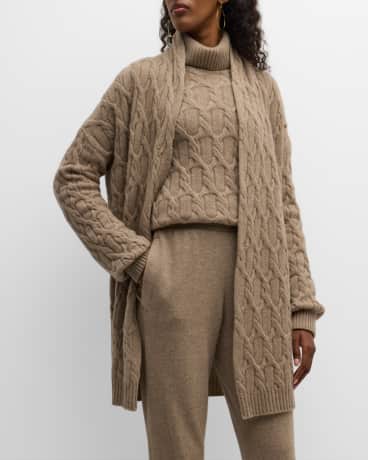Recycled Cable-Knit Cashmere Collection | Neiman Marcus