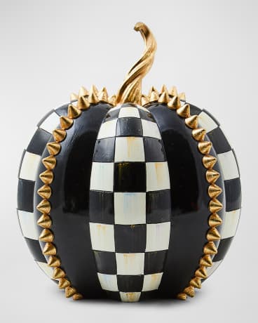 Courtly Check Gold-Tone Spikes Pumpkin Collection | Neiman Marcus