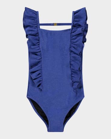 Girl's Nathalie One-Piece Swimsuit | Neiman Marcus
