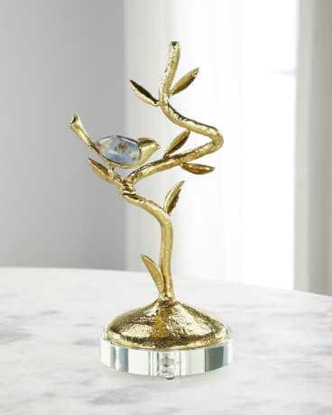 Nested Stone Bird Sculpture Collection | Neiman Marcus