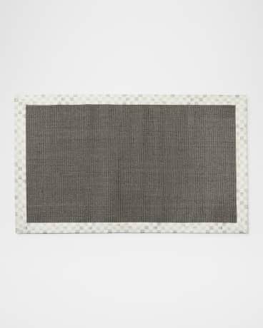 Sterling Check Sisal Rug Collection | Neiman Marcus