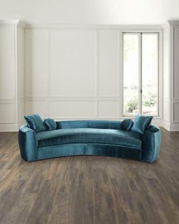 peacock corner sofa