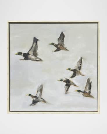 "Mallard Migration" Wall Art Collection | Neiman Marcus