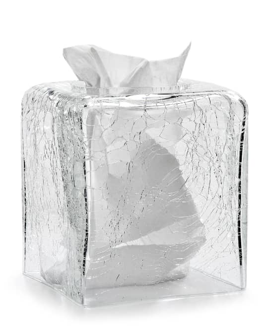 Labrazel Carina Crackle Tissue Box Cover | Neiman Marcus