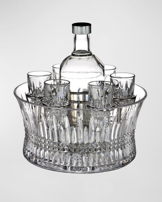 Waterford Crystal "Lismore Diamond" Vodka Set | Neiman Marcus