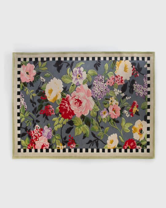 MacKenzie-Childs Tudor Rose Rug, 8' x 10' | Neiman Marcus
