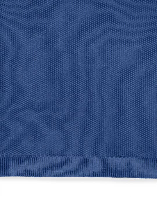 Ralph Lauren Home King Palmer Seed-Stitch Blanket | Neiman Marcus