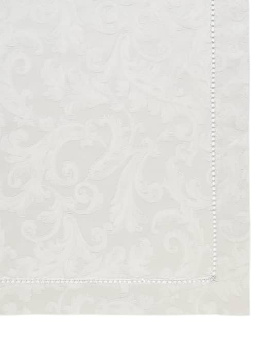 Sferra Acanthus Jacquard Tablecloth 70" X 144" | Neiman Marcus