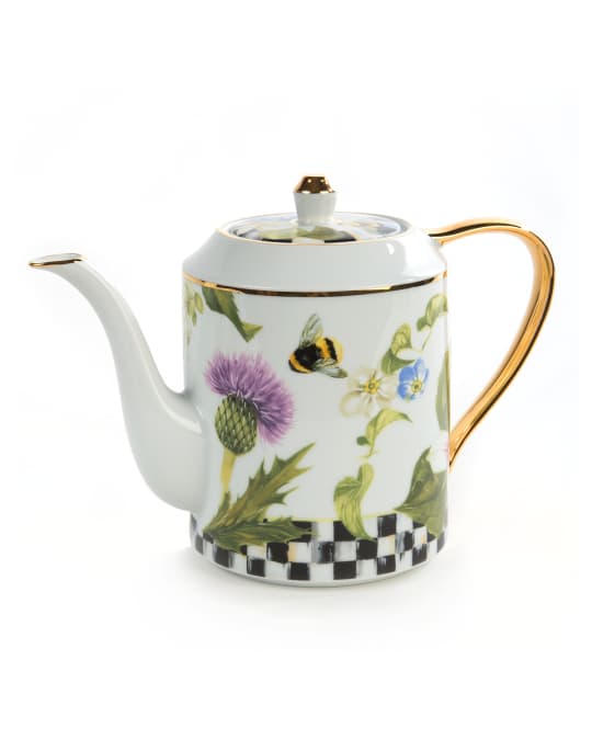 MacKenzie-Childs Thistle & Bee Teapot | Neiman Marcus