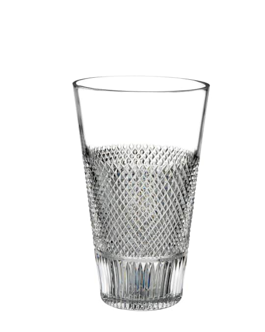 Waterford Crystal Diamond Line Crystal Vase - 8" | Neiman Marcus