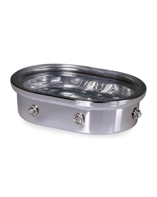 Mike & Ally Nova Jeweled Soap Dish | Neiman Marcus