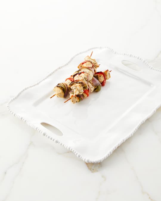 Beatriz Ball Vida Alegria Rectangle Tray with Handles | Neiman Marcus