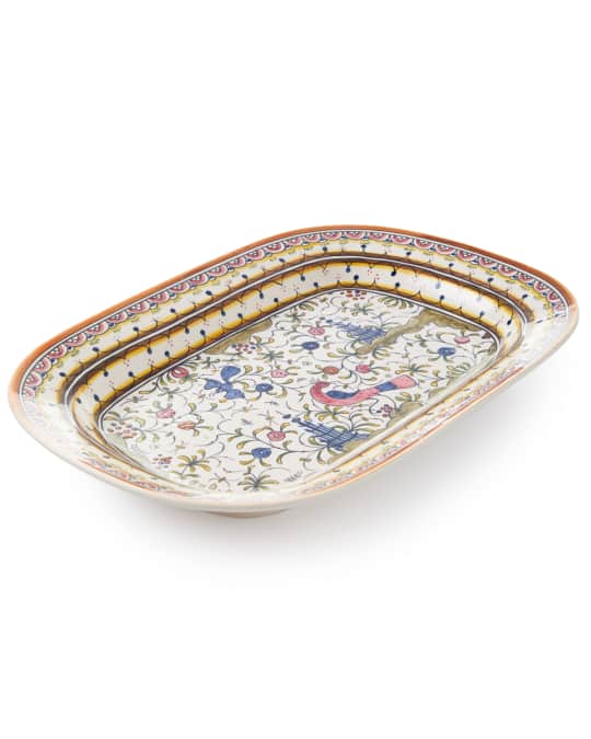 Neiman Marcus Pavoes Rectangular Platter | Neiman Marcus