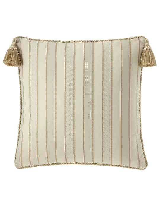 Austin Horn Collection Chelsea Stripe European Sham | Neiman Marcus