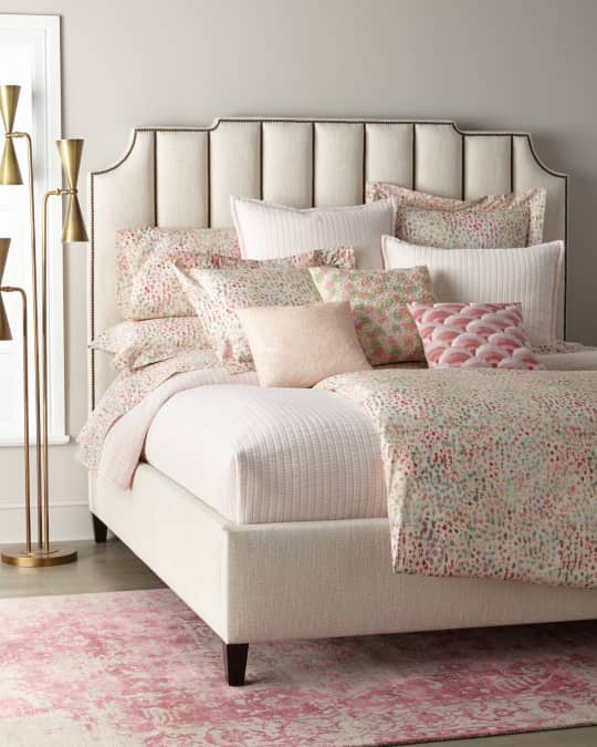 Bernhardt Interiors Bayonne Channel-Tufted Bed, King | Neiman Marcus