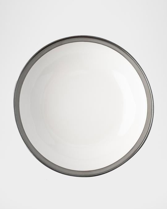 Juliska Emerson Coupe Bowl - White/Pewter | Neiman Marcus