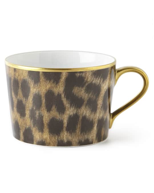 Ralph Lauren Home Hutchinson Leopard Tea Cup | Neiman Marcus
