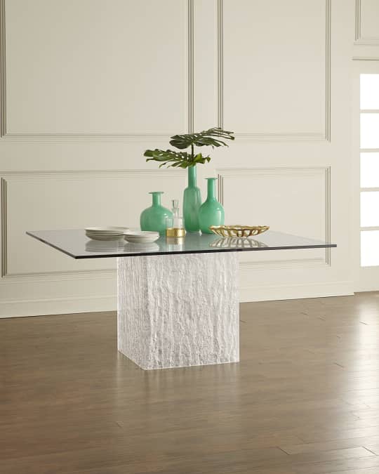 Bernhardt Interiors Arctic Square Dining Table | Neiman Marcus