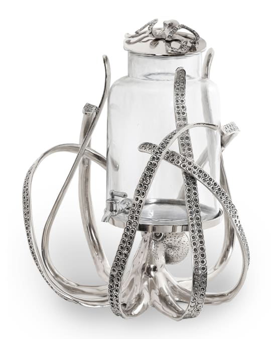 Star Home Designs Octopus Beverage Dispenser | Neiman Marcus