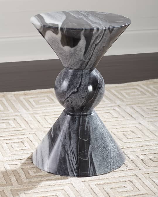 Bernhardt Interiors Jax Marble Drink Table | Neiman Marcus