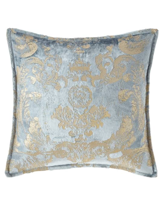 Isabella Collection by Kathy Fielder Gabriella Damask Pillow | Neiman ...