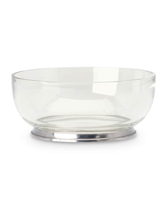 Match Large Round Crystal Bowl | Neiman Marcus