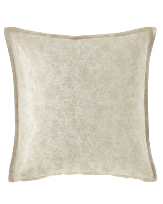 Fino Lino Linen & Lace Luxe Throw Pillow | Neiman Marcus