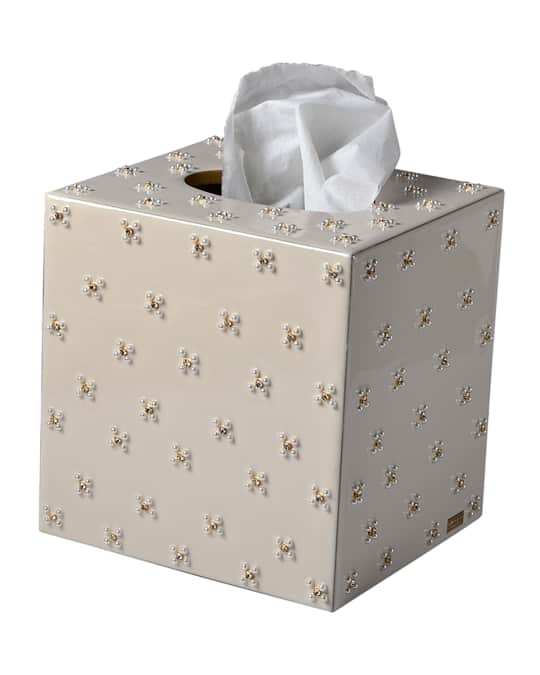 Mike & Ally Bella Boutique Tissue Box Cover | Neiman Marcus